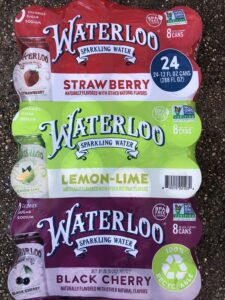 I am a Fan of the Waterloo Sparkling Water at Costco