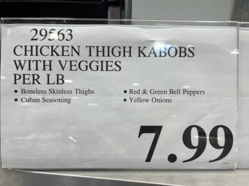 How to Cook Costco's Chicken Kabobs with Veggies