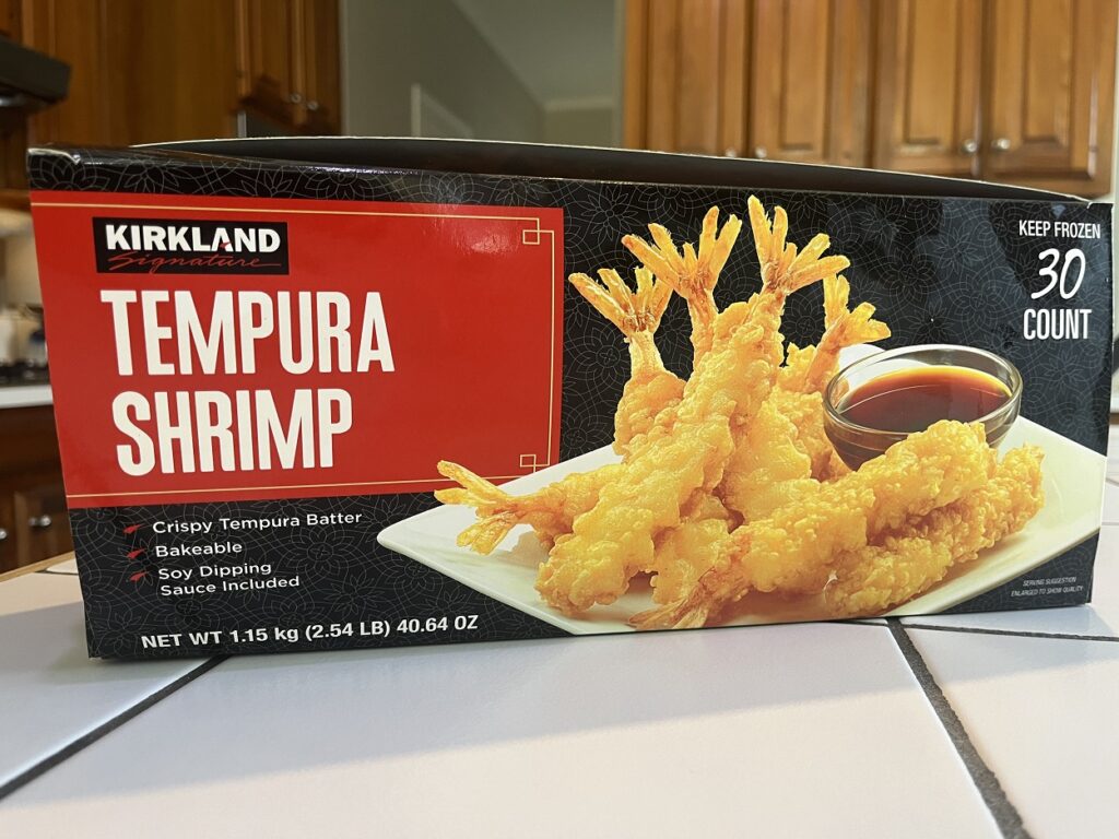 Costco Tempura Shrimp Cooking Instructions and Review