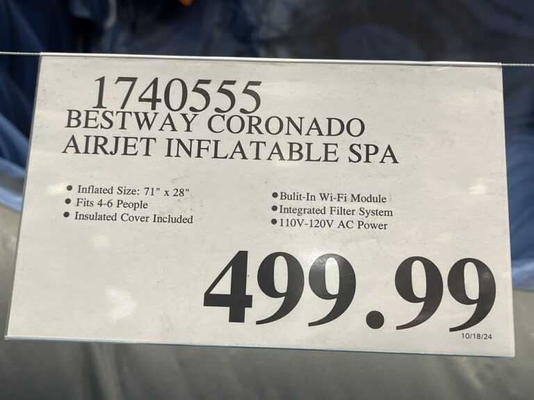 Saluspa Coronado Inflatable Hot Tub at Costco Review: Everything You ...