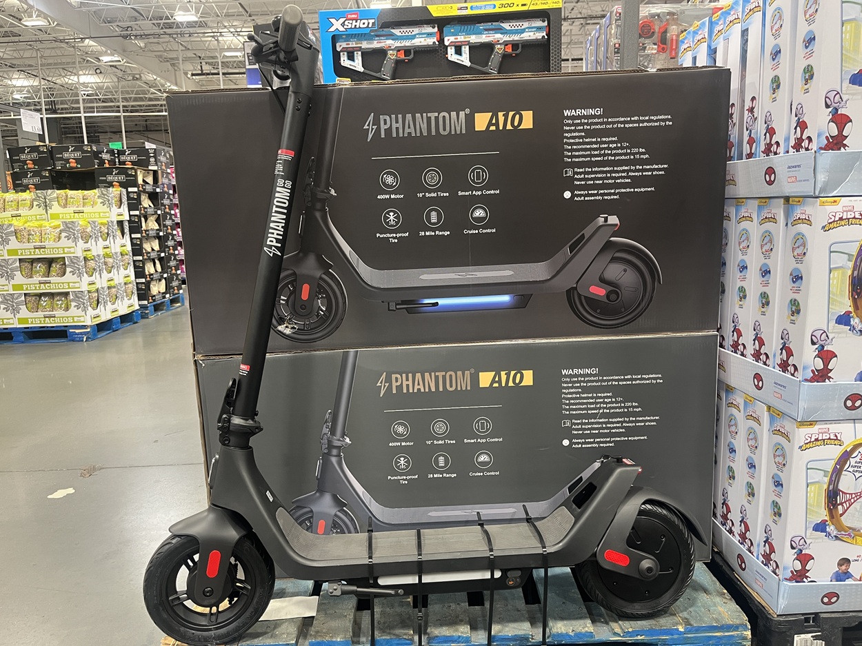 Costco Phantom A10 Smart Electric Scooter Review: Good Enough, But Not ...
